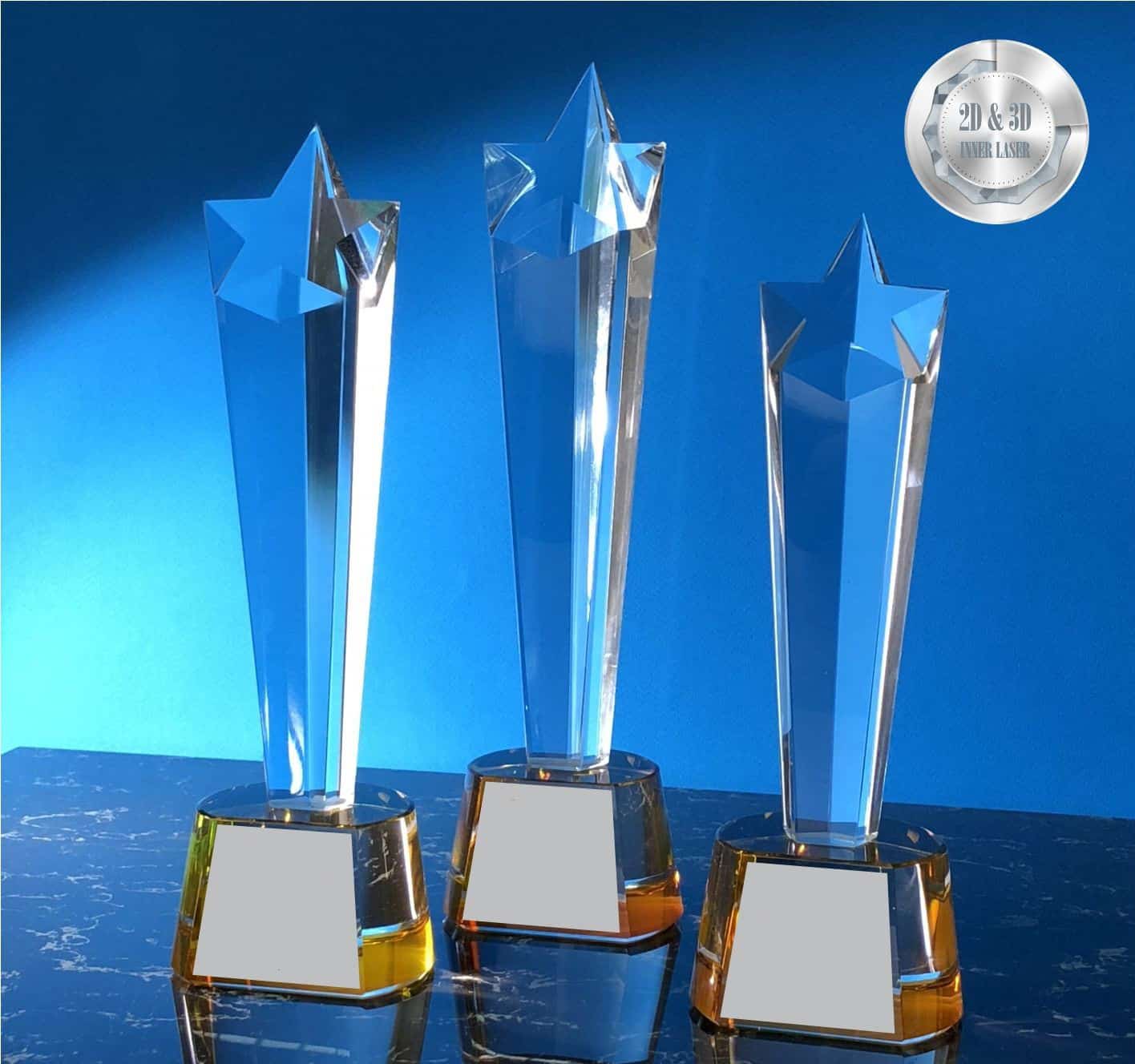Buy CR9309 - Exclusive Star Crystal Trophy online at Sapiens Trophy ...